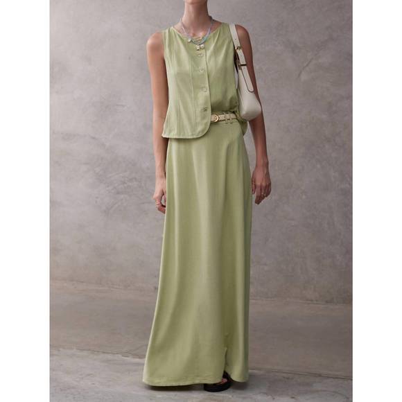 SANCIA | Skirts | New Sancia Anais Skirt In Pistachio | Poshmark